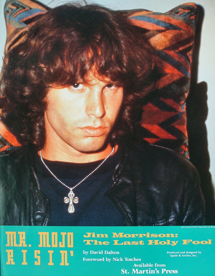 Jim Morrison Vintage Concert Poster, 1991 at Wolfgang's
