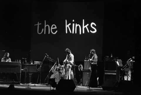 The Kinks Vintage Concert Photo Fine Art Print, 1975 at Wolfgang's
