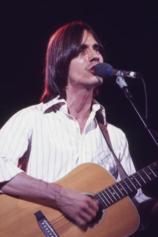 Jackson Browne Vintage Concert Photo Fine Art Print at Wolfgang's