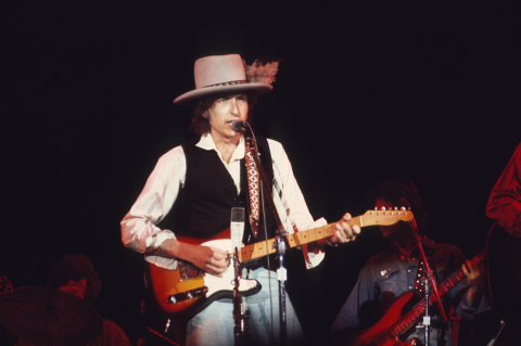 Bob Dylan Vintage Concert Photo Fine Art Print at Wolfgang's