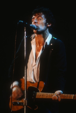 Bruce Springsteen Vintage Concert Photo Fine Art Print, 1978 at Wolfgang's