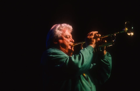 Maynard Ferguson Vintage Concert Photo Fine Art Print, 1997 at Wolfgang's
