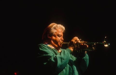 Maynard Ferguson Vintage Concert Photo Fine Art Print, 1997 at Wolfgang's