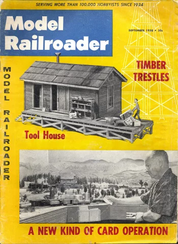 Model Railroader | September 1958 at Wolfgang's