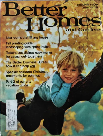 Better Homes And Gardens | October 1973 at Wolfgang's