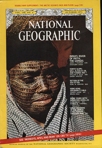 National Geographic | October 1971 at Wolfgang's
