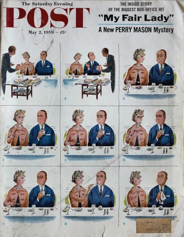 The Saturday Evening Post | May 2, 1959 at Wolfgang's