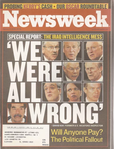 Newsweek | February 9, 2004 at Wolfgang's