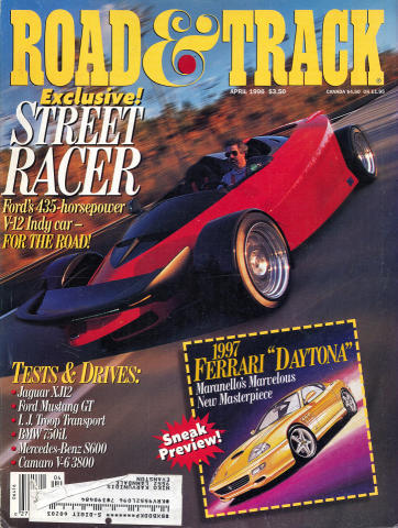 Road & Track | April 1996 at Wolfgang's