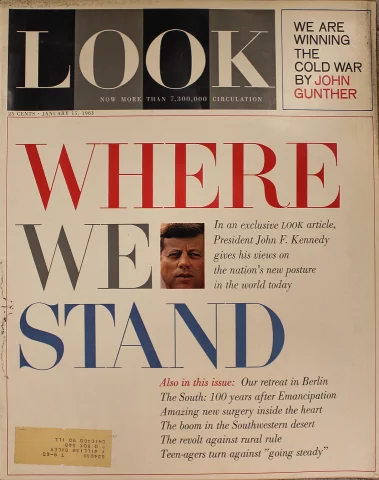 LOOK | January 15, 1963 at Wolfgang's