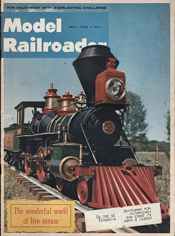 Model Railroader | May 1965 at Wolfgang's