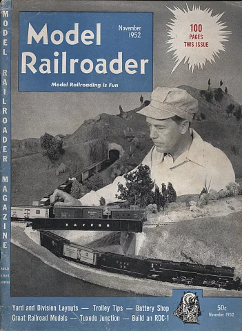 Model Railroader | November 1952 at Wolfgang's