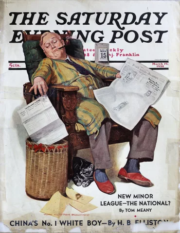 The Saturday Evening Post | March 19, 1938 at Wolfgang's
