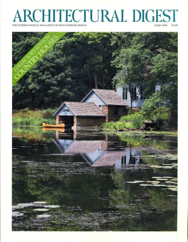 Architectural Digest | June 1990 at Wolfgang's