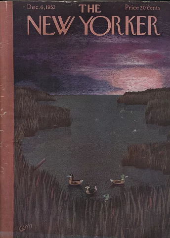 The New Yorker | December 6, 1952 at Wolfgang's