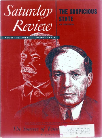 The Saturday Review | August 23, 1952 at Wolfgang's