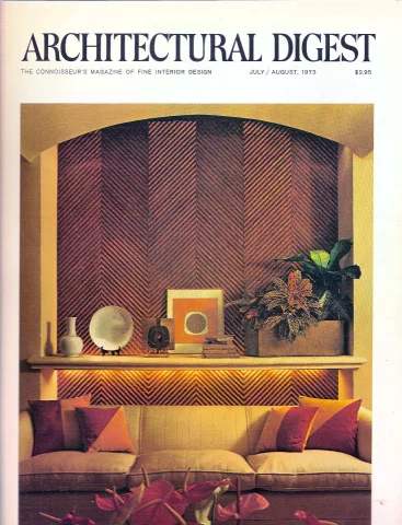 Architectural Digest | July 1973 at Wolfgang's