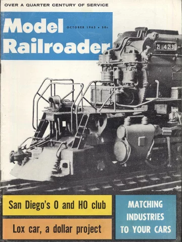 Model Railroader | October 1963 at Wolfgang's