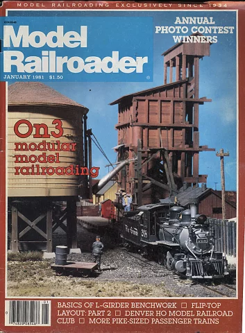 Model Railroader | January 1981 at Wolfgang's