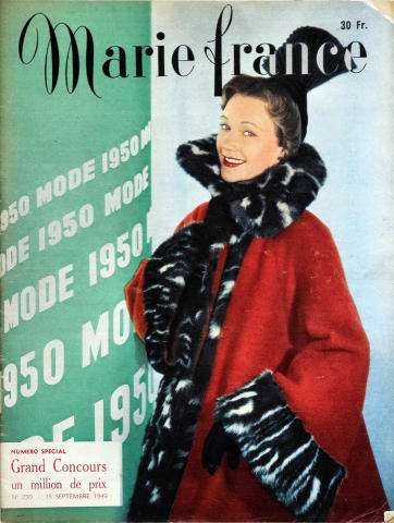 Marie France | September 15, 1949 at Wolfgang's