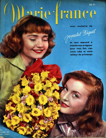Marie France | April 11, 1949 at Wolfgang's