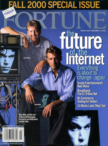 Fortune | November 13, 2000 at Wolfgang's