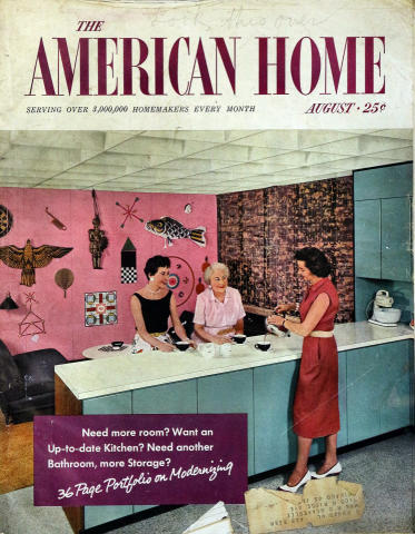 The American Home | August 1955 at Wolfgang's
