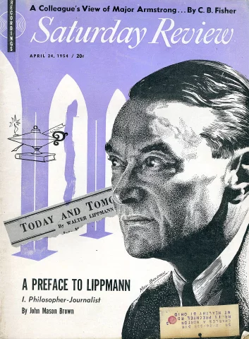 The Saturday Review | April 24, 1954 at Wolfgang's