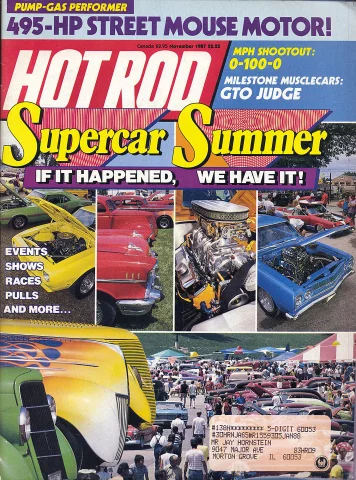 Hot Rod | November 1987 at Wolfgang's