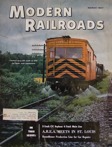 Modern Railroads | March 1957 at Wolfgang's