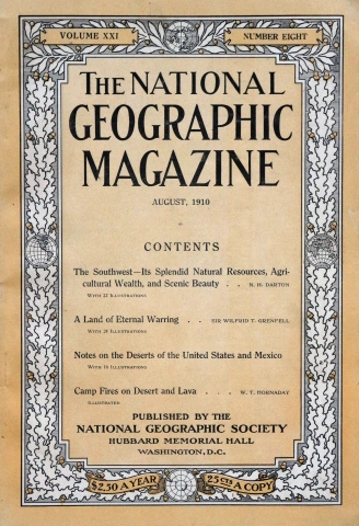 National Geographic | August 1910 at Wolfgang's