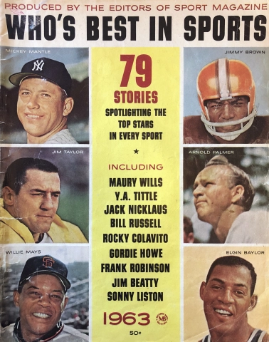 Sport Who's Best In Sports 1963 | January 1963 at Wolfgang's