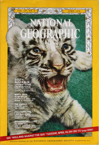 National Geographic | April 1970 at Wolfgang's