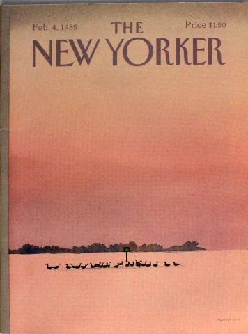 The New Yorker | February 4, 1985 at Wolfgang's