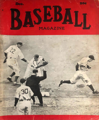 Baseball | December 1938 at Wolfgang's