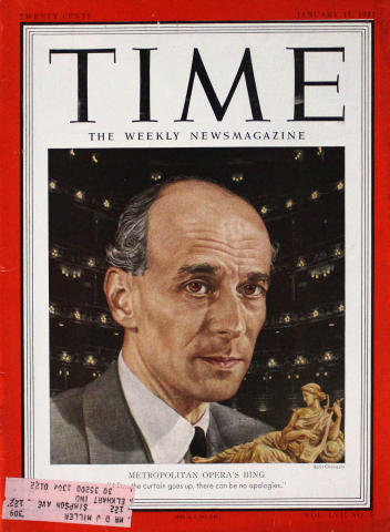 Time | January 15, 1951 at Wolfgang's