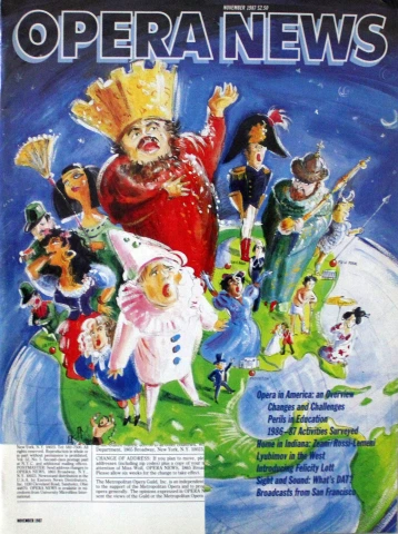 Opera News | November 1987 at Wolfgang's