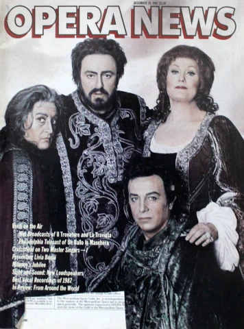 Opera News | December 19, 1987 at Wolfgang's