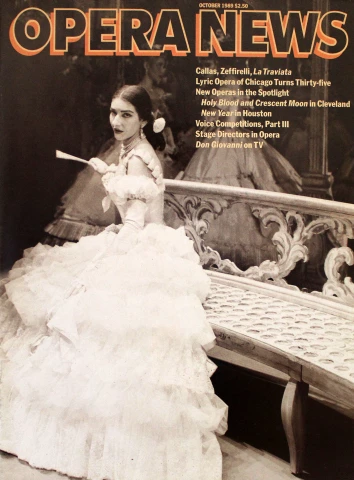 Opera News | October 1989 at Wolfgang's