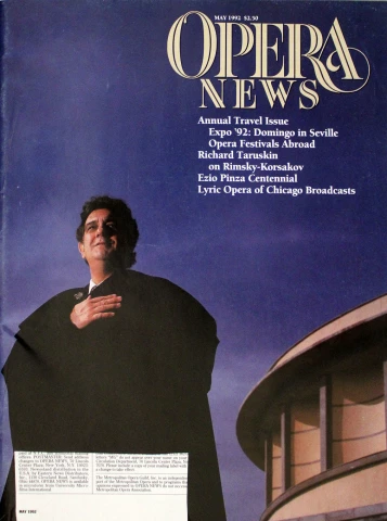 Opera News | May 1992 at Wolfgang's
