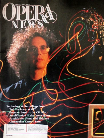 Opera News | August 1992 at Wolfgang's