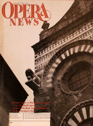 Opera News | January 2, 1993 at Wolfgang's