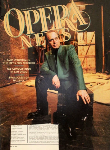 Opera News | February 22, 1997 at Wolfgang's
