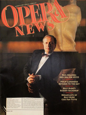 Opera News | March 8, 1997 at Wolfgang's