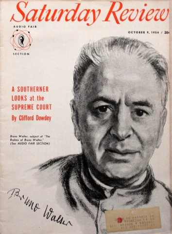 The Saturday Review | October 9, 1954 at Wolfgang's