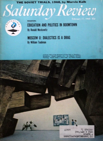 The Saturday Review | February 17, 1968 at Wolfgang's