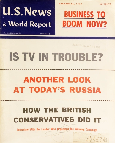 U.S. News | October 26, 1959 at Wolfgang's
