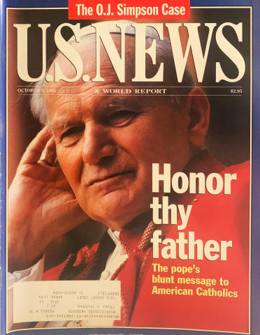 U.S. News | October 9, 1995 at Wolfgang's