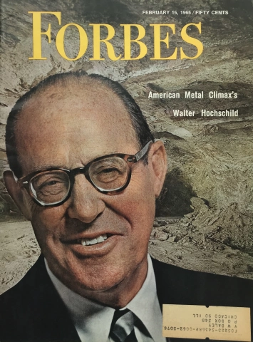 Forbes | February 15, 1965 at Wolfgang's