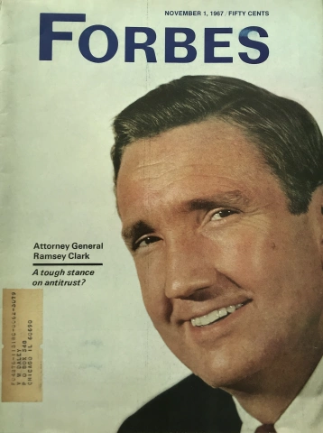 Forbes | November 1967 at Wolfgang's